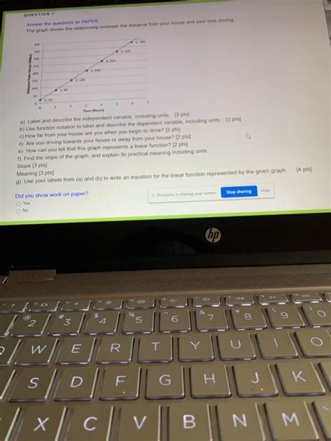 Solved QUESTION Answer The Questions On PAPER The Graph Chegg Com