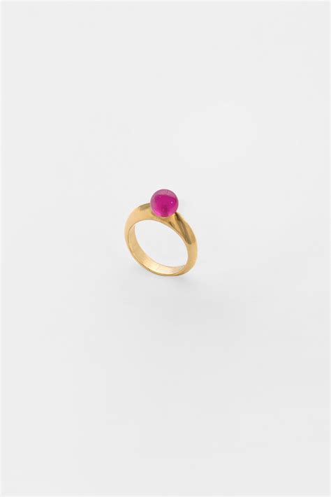 Bubble Ring Ruby Kara Yoo