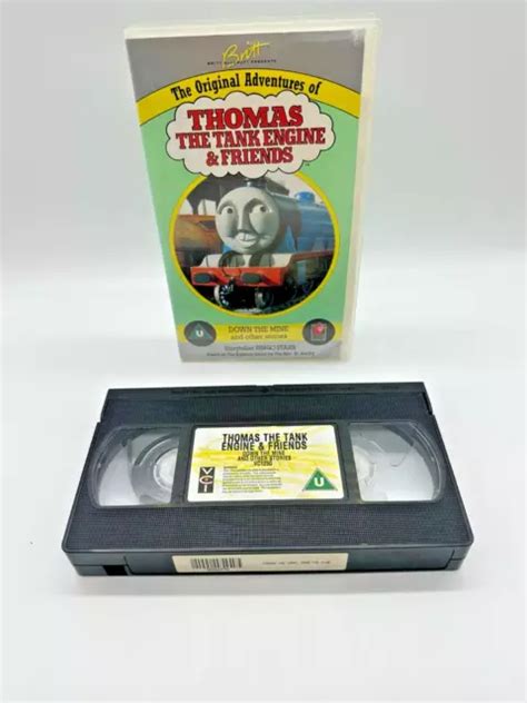 Thomas The Tank Engine And Friends 1993 Vhs Down The Mine Stories Tape