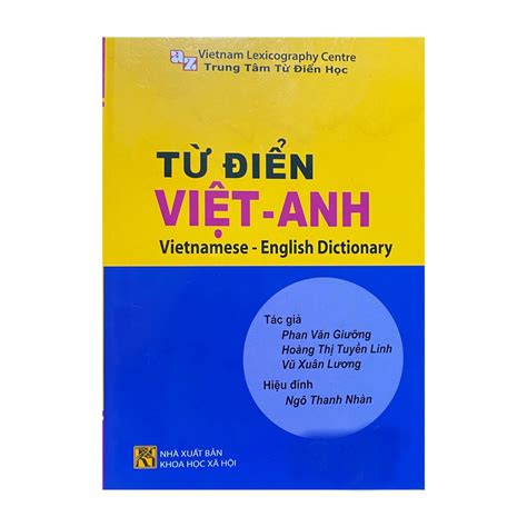Sách Từ điển Việt Anh Vietnamese English Dictionary Shopee