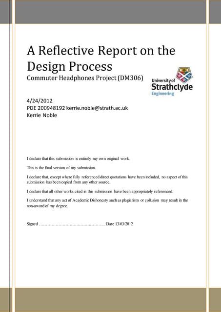 Reflective Report Human2 Pdf