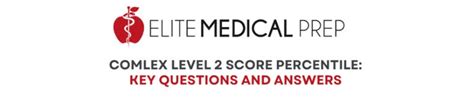 Comlex Level 1 And Level 2 Ce Score Percentiles