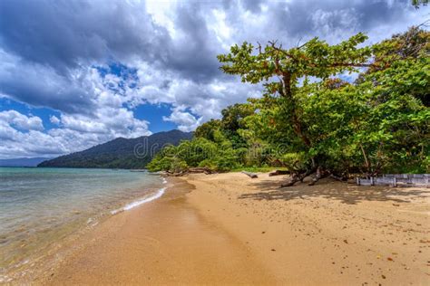 Bela Vista Da Costa Do Parque Nacional De Masoala Em Madagascar Imagem
