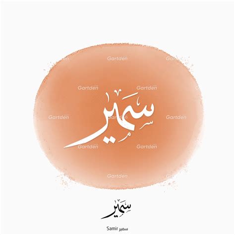 Sameer Name Logo In Urdu