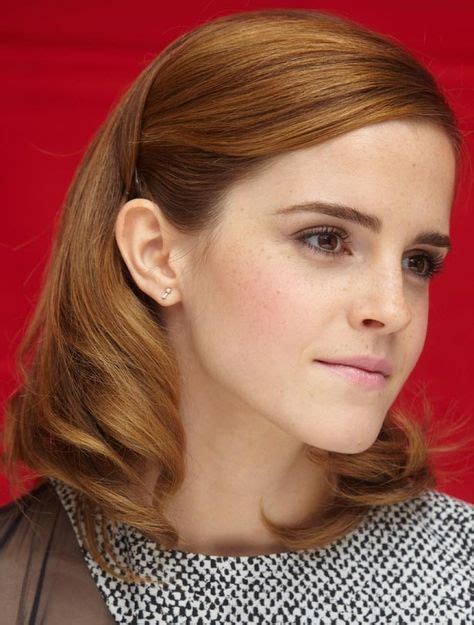 Emma Watson Shoulder Length Hairstyle Hairstyle Ideas