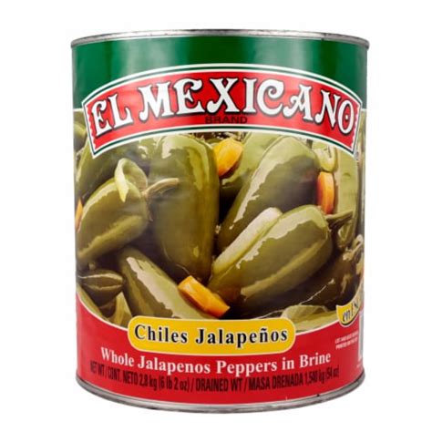 El Mexicano Whole Chiles Jalapenos 98 Oz Kroger