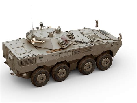 3d Norinco Zbl 09 Snow Leopard Model Turbosquid 2104539