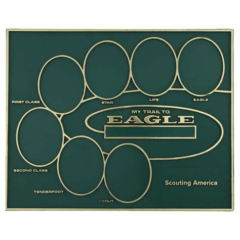 My Trail To Eagle Plaque Bsa Cac Scout Shop