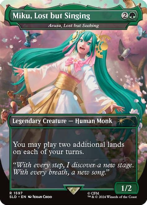 All Mtg Hatsune Miku Secret Lair Spring Superdrop Cards