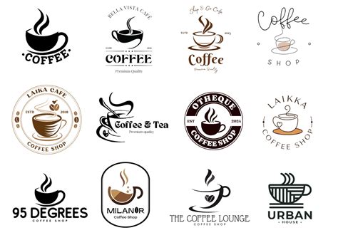 90 Mẫu Logo Ly Cà Phê đẹp Thiết Kế độc Lạ Mới Nhất