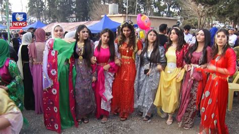 ھاووڵاتیان بە جلوبەرگی کوردی و ھەڵپەڕکێ و گۆرانی بەشداریان لە جەژنی نەورۆز و ساڵی نوێی کوردیدا