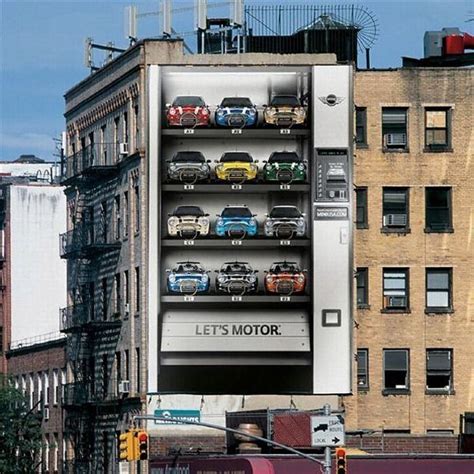 9 Mini Coopers Ambient And Guerilla Marketing Ads