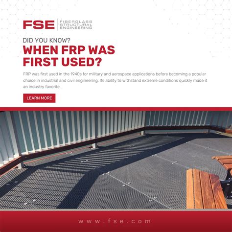 Fiberglass Structural Engineering On Linkedin Frptrivia Engineeringhistory Fiberglasstechnology