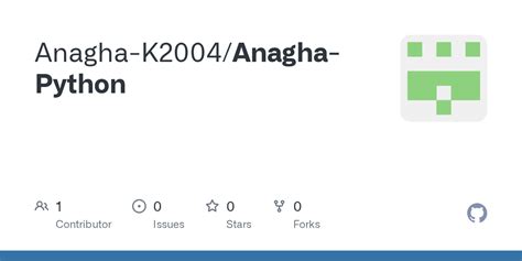 Anagha Pythonco43py At Main · Anagha K2004anagha Python · Github