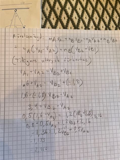 Hur Beräknar Man Hastighet I En Fullständigt Elastisk Stöt Fysik