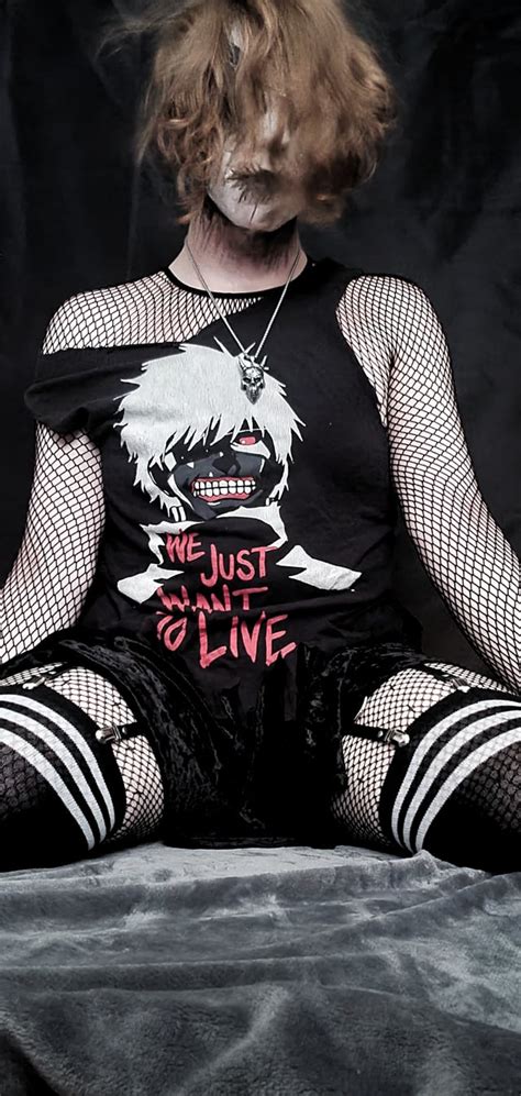 Did Some Corpse Paint Felt Cute 🖤 Rtransgoth