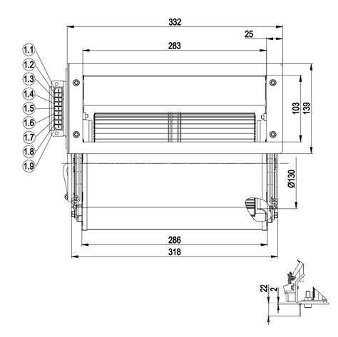 Центробежный вентилятор Ebmpapst D2d160 Ce02 11 D2d160ce0211