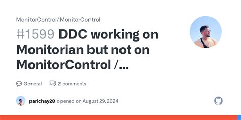 Ddc Working On Monitorian But Not On Monitorcontrol Betterdisplay