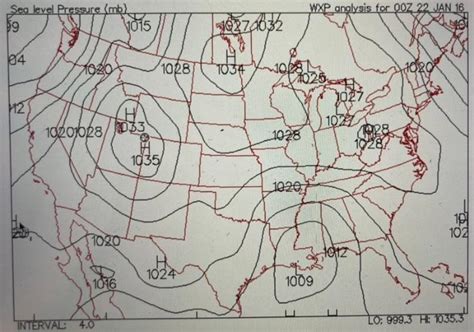 Solved Where Did Cyclogenesis Occur On The Map And What