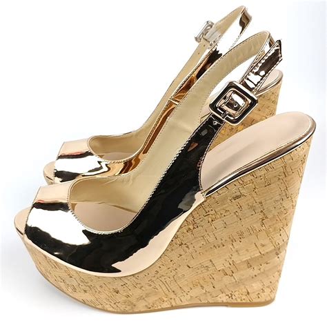 Mens Black Platform Wedge Sandals At Katherine Roosa Blog
