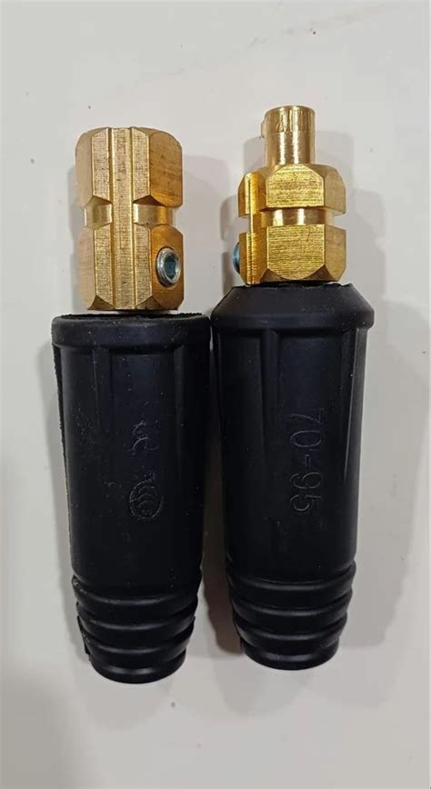 Brass Welding Cable Connector 70 95 Male And Female At Rs 130 Piece In Visakhapatnam