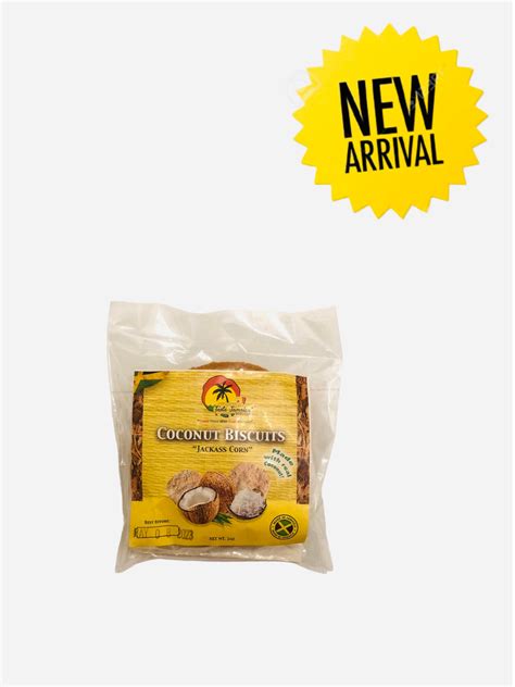 Coconut Cookies Jackass Corn In Stock Taste Jamaica