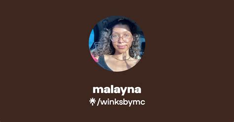 Malayna Instagram Tiktok Linktree