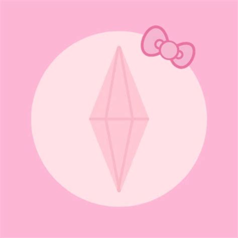 Hello Kitty Sims App Icon In 2025 Sim App Pink Wallpaper Ipad Hello