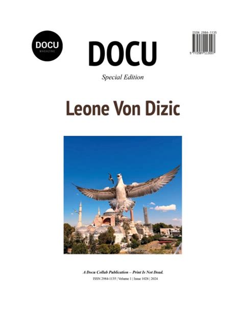 Leone Von Dizic By Docu Magazine Blurb Books