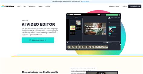 Kapwing Video Editor Ai Tool For Video Editing