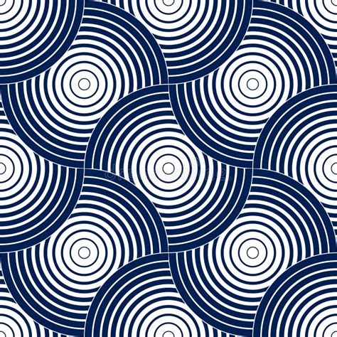 Abstract Lines Geometric Seamless Pattern Vector Repeat Endless Fabric