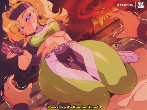 Bluesona And Sonya Blade Original And 2 More Drawn By Bluethebone