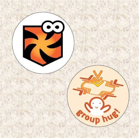 Vuln Stack And Group Hug 58mm Badge Etsy