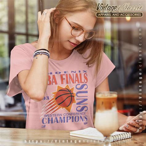 Vintage Phoenix Suns 1993 Champions Shirt Vintagenclassic Tee