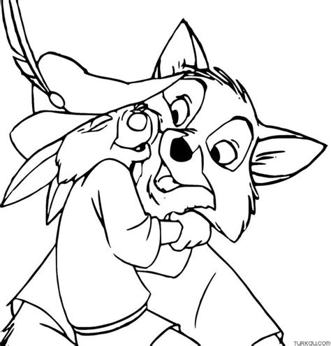 Disney Robin Hood Coloring Page Turkau