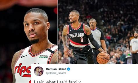 Damian Lillards Cryptic Response To Blazers Trade Rumors Game 7