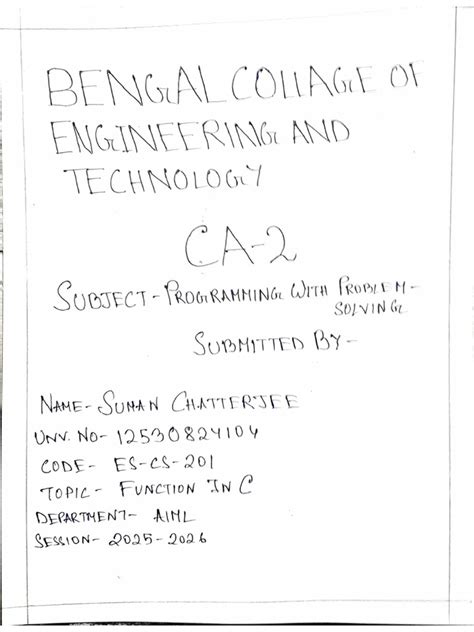 Suman Chatterjee 12530824014 Pdf