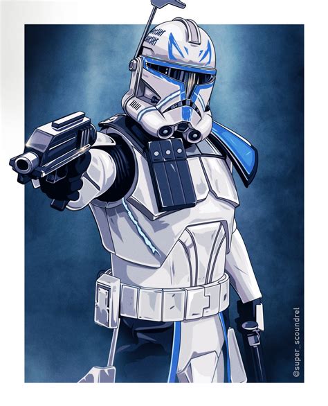 Star Wars Captain Rex Fan Art