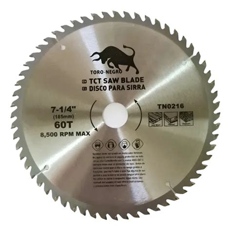 Disco De Corte Sierra Circular Para Madera 60 Dientes 7 1 4 Cuotas