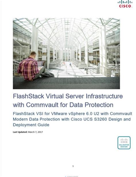 Flashstack Virtual Server Infrastructure With Commvault Expert Training