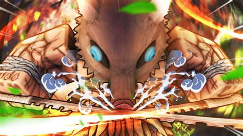 Project Slayers I Became Inosuke Hashibira In One Video Youtube