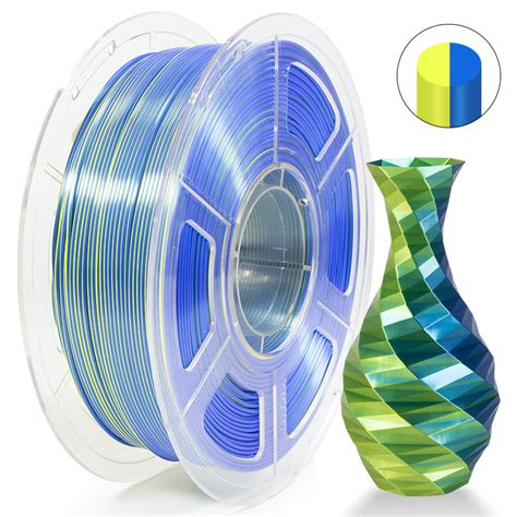 Filamento Isanmate Magic Bicolor Tornasol Amarillo Azul Maxi3d