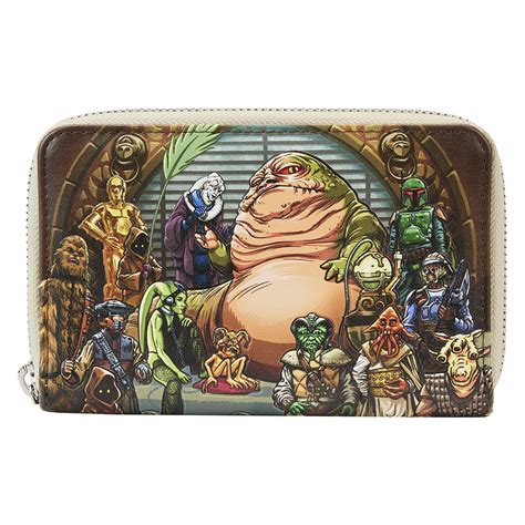 Disney Loungefly Wallet Star Wars Jabbas Palace 40th Anniversary