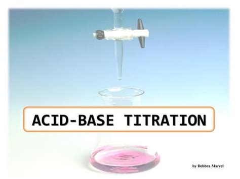 P H Metric Titration Ppt
