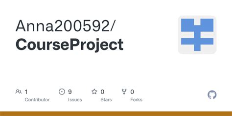 Github Anna Courseproject