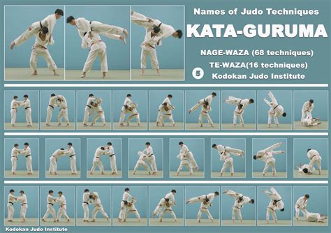 Poster Judo Throw Mill Kata Guruma Size A2 420x594 Mm Martial Arts Products Aliexpress