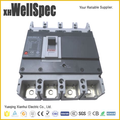 Breakers Electric Circuit Breaker Mccb Chint Mccb 100a Ucb 250h 4p250a Breakers Electric