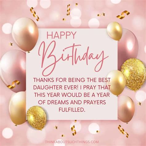 Sweet Birthday Prayers For My Daughter Plus Images Think About Such