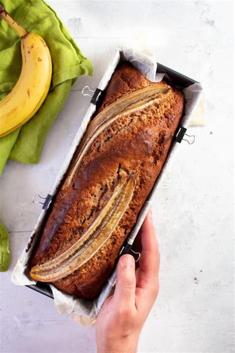 Banana Bread In Baking Pan Broke Foodies