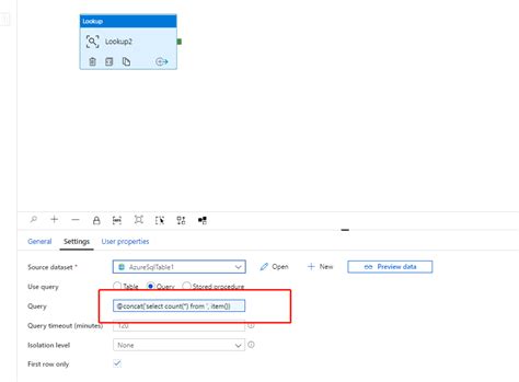 Azure Dynamically Pass Table Name In Lookup And For Each Activity In Adf Stack Overflow
